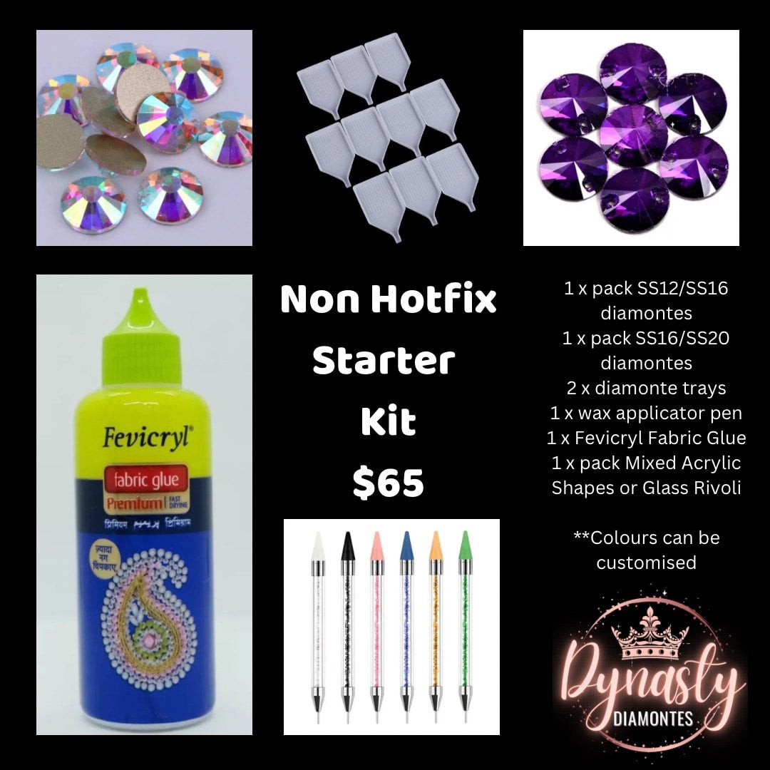 Non Hotfix Diamonte Starter Kit | Dynasty Diamontes